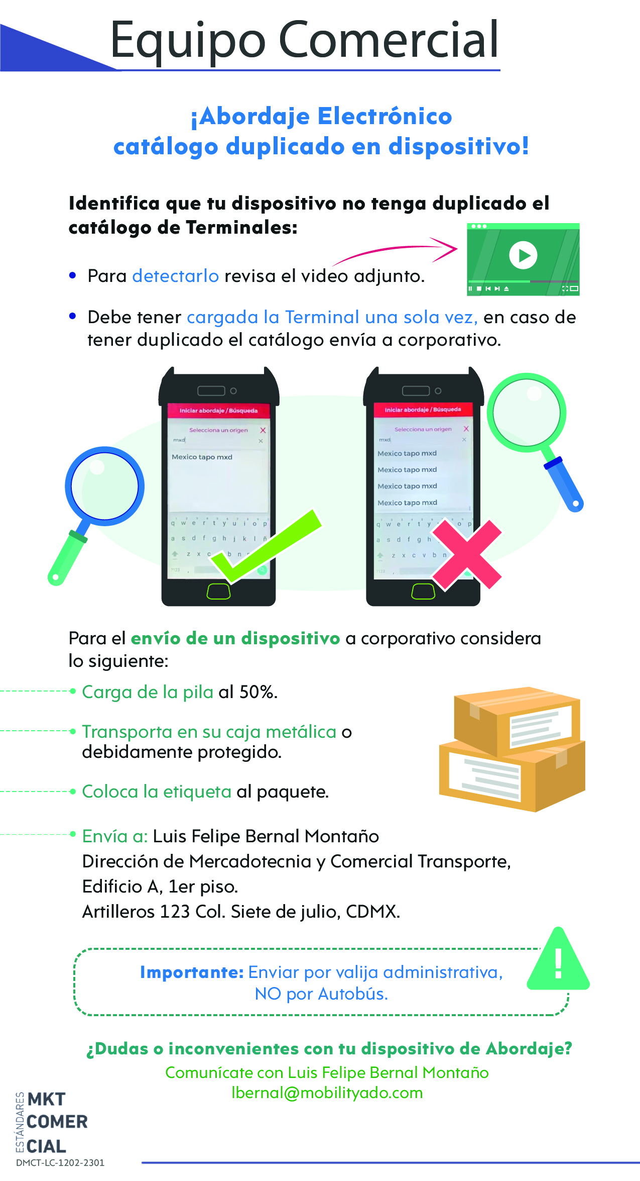 DMCT-LC-1202-2301 ¡Abordaje Electrónico catálogo duplicado ...