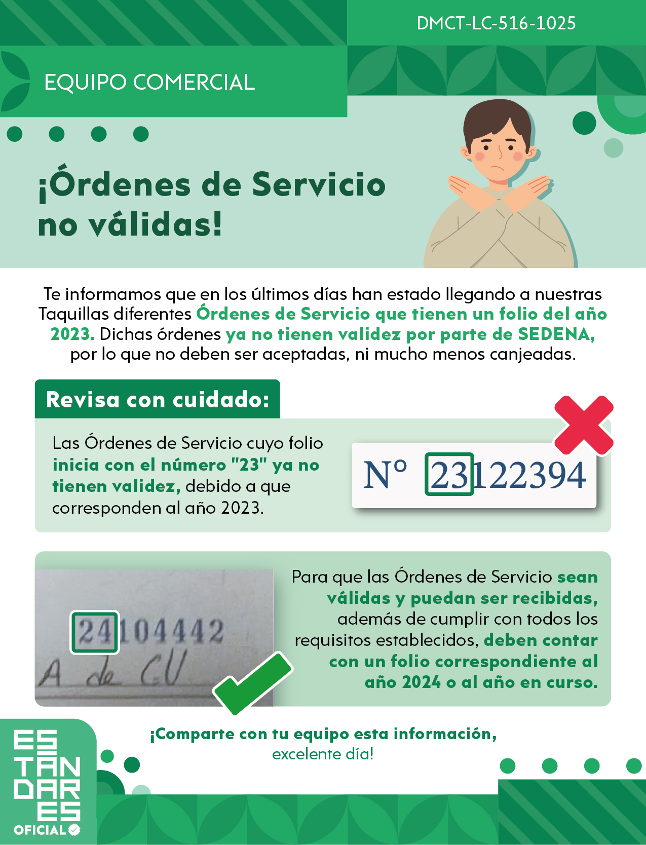DMCT-LC-516-1025 ¡Órdenes de Servicio no válidas! – MobilityADO-Interno