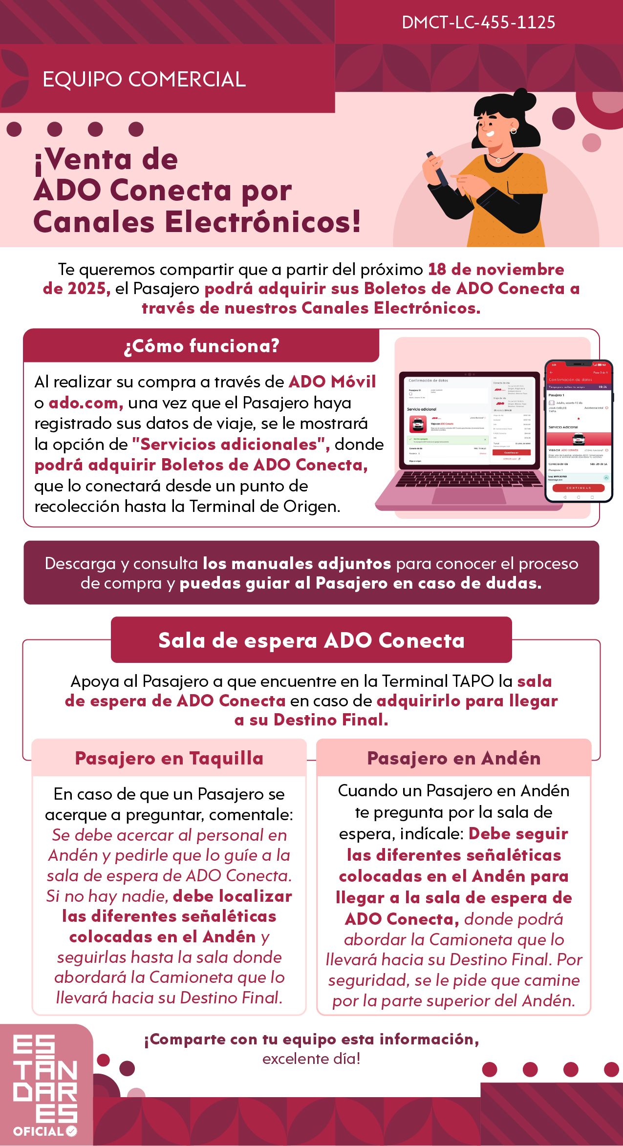 DMCT-LC-445-1125 ¡Venta de ADO Conecta por Canales Electrónicos ...